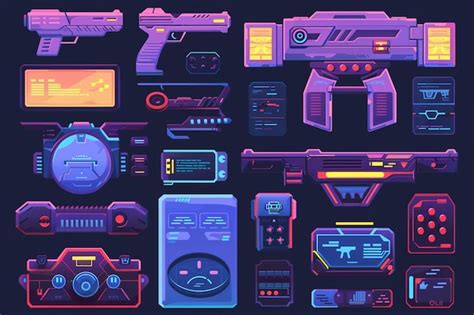 premium photo mobile game gui pack