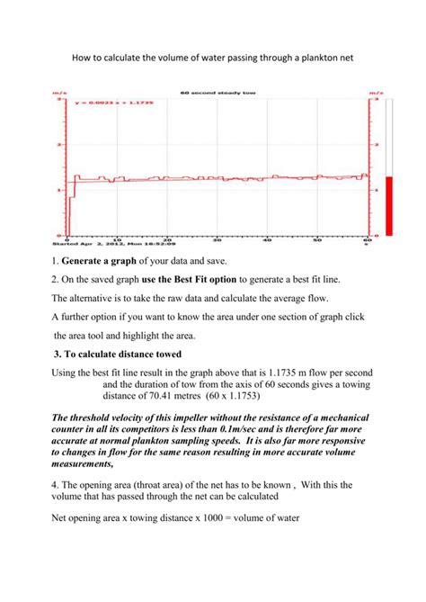 How To Calculate The Volume Of Water Passing