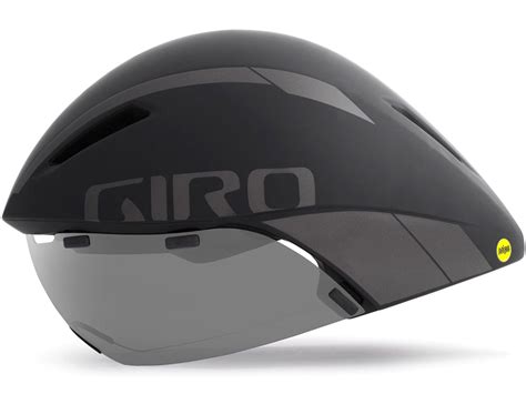 Aero Helmet Giro Aerohead Mips Black Titanium With Visor