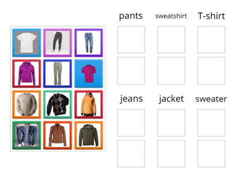 Sort The Clothes Group Sort