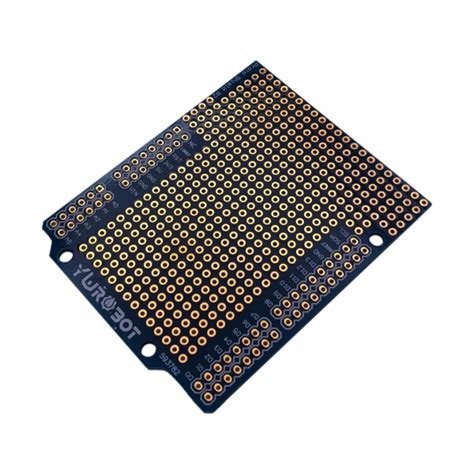 Ywrobot Uno Proto Pcb For Arduino Blue Unoprotopcbbl