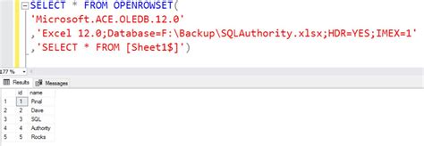 Sql Server The Ole Db Provider Microsoftaceoledb120 For Linked