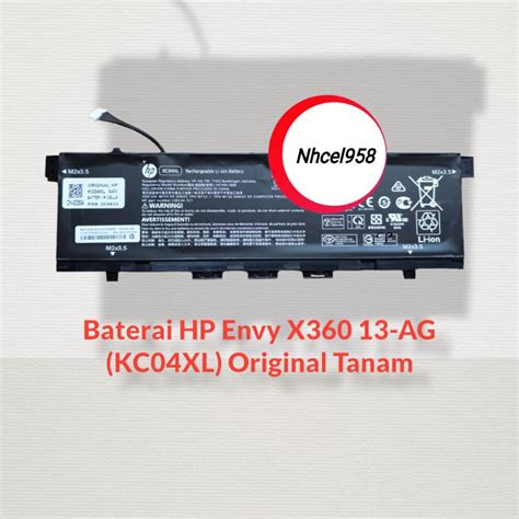 Jual Baterai HP Envy X360 13 AG KC04XL Original Tanam Shopee Indonesia