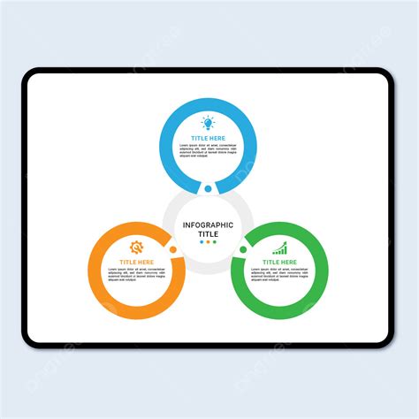 Circle Infographic Template Vector Template Download On Pngtree