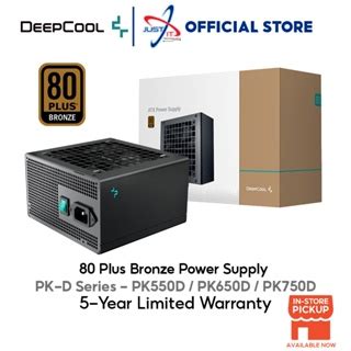 DEEPCOOL PK550D (550W) / PK650D (650W) / PK750D (750W) 80 PLUS BRONZE ...