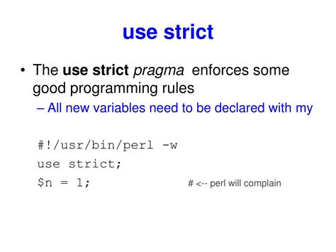 Ppt Introduction To Perl Programming Powerpoint Presentation Free