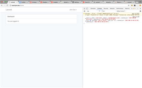 Laravel Pusher Laravel Echo Cannot Access Private Channel Stack Overflow