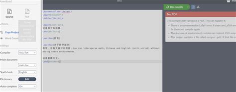 Unable To Compile Xelatex Example · Issue 1046 · Overleafoverleaf