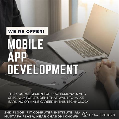 Mobile App Development Course In Rawalpindi By Fit Computer Institute Mar 2024 Medium