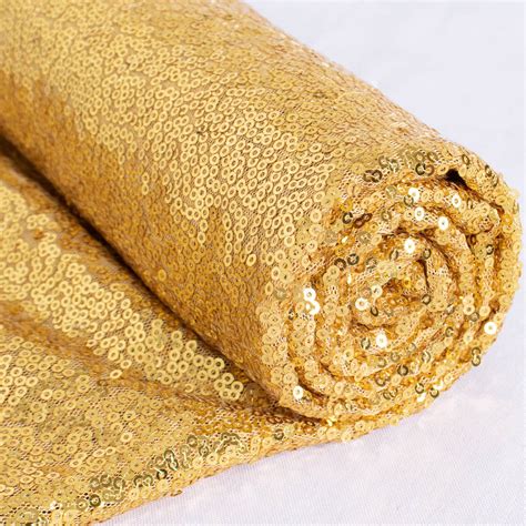 Gold Sequins Fabric