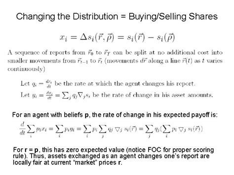 Hansons Market Scoring Rules Robin Hanson Logarithmic Market