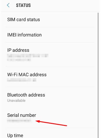 How To Find The Serial Number Of An Android Device If Its Box Is Lost Better Tech Tips