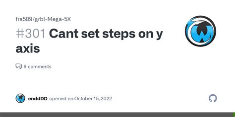 Cant Set Steps On Y Axis · Issue 301 · Fra589 Grbl Mega 5x · Github