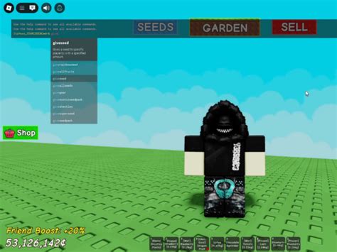 Grow A Garden Roblox Guide All Admin Console Commands Deltias Gaming