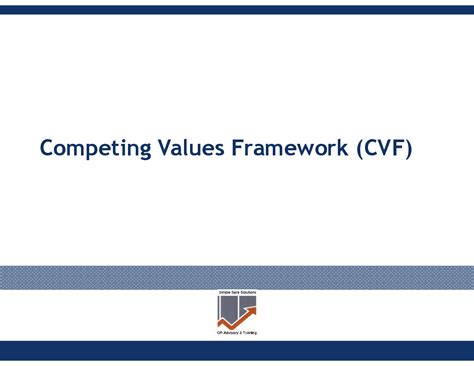 Competing Values Framework Cvf Powerpoint Slideshow View Flevy