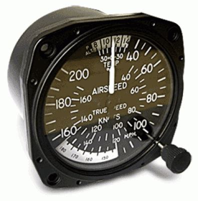 United True Airspeed Indicators Aircraft Spruce