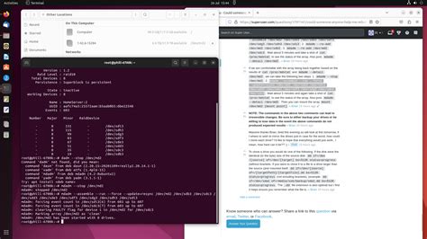 Ubuntu Could Someone Anyone Help Me Rebuild My Raid 10 Array Please