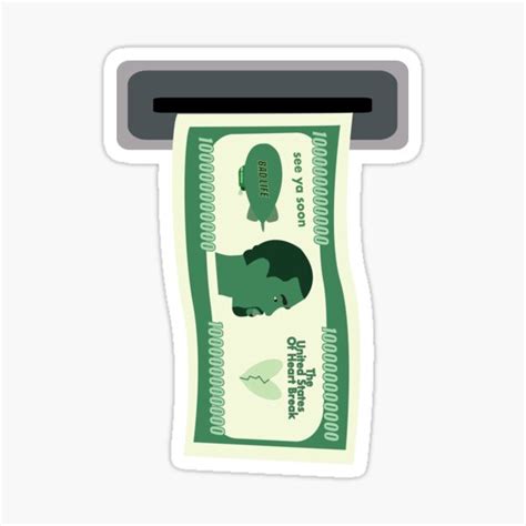 Money Validator Sticker For Sale By Emptychair Redbubble