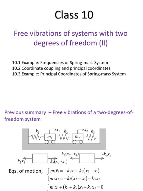 Handoutslecture 10 Pdf Equations Applied And Interdisciplinary
