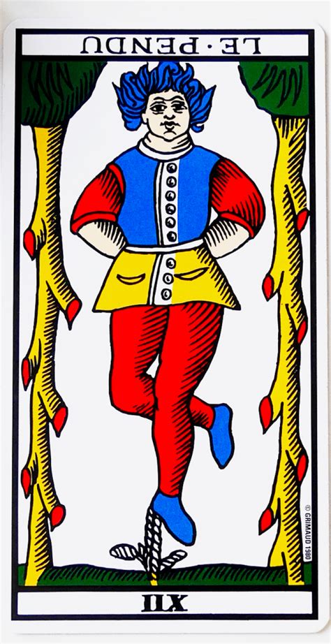 Le Pendu Dans Le Tarot De Marseille Signification Interprétation