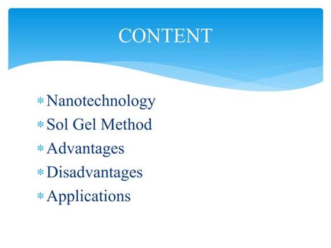 Sol Gel Synthesis Synthesis Synthesis 3 Pptx