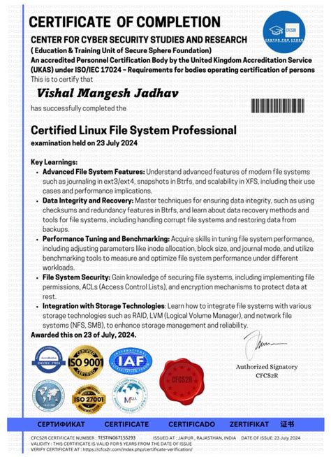 Vishal Jadhav On Linkedin Linux Filesystems Datasecurity