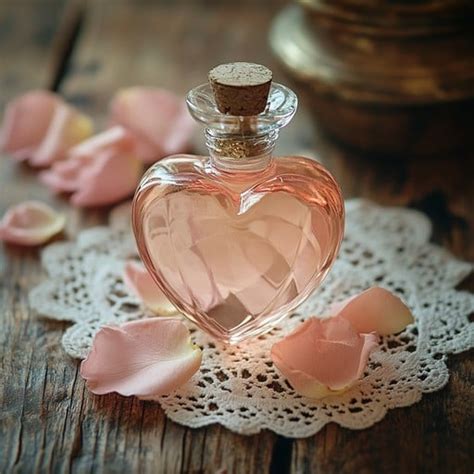 Free Heart Shaped Perfume Bottle Image Perfume Heart Bottle