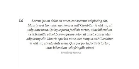 Simple Blockquote In Css Bypeople