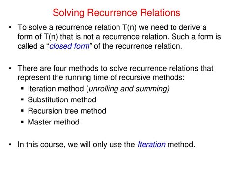 Analysis of Recursive Algorithms - ppt download