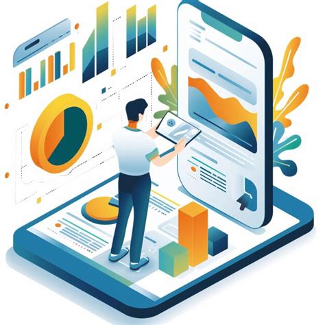 Illustration Of Mobile App Analytics And User Tracking Premium Ai Generated Image