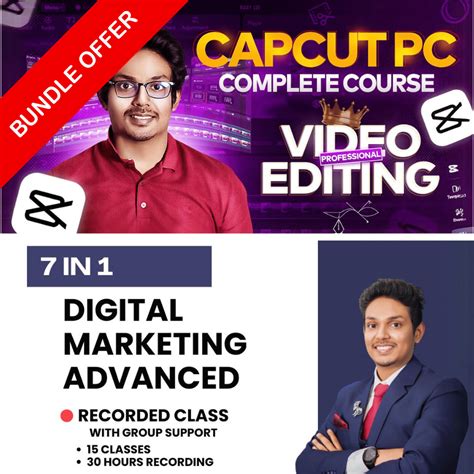 7 In 1 Digital Marketing 2024 Capcut Masterclass 2024 Combo Mastering Digital With Fahim