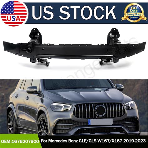 For 19 22 Mercedes Gle350 W167 Front Bumper Reinforcement Impact Bar
