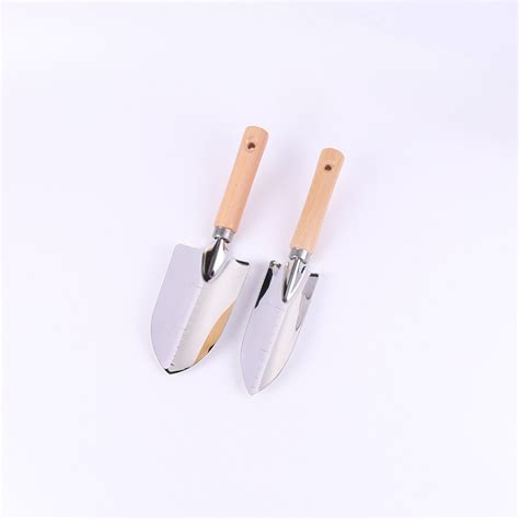 Semua Keluli Sekop Keluli Tahan Karat Tip Persegi Taman Seni Besi Sekop