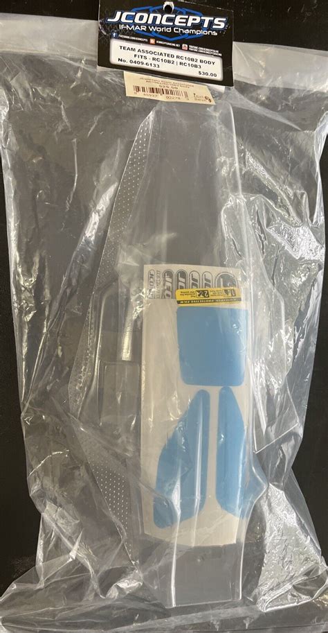 Jconcepts Team Associated Rc10b2 Body Fits Rc10b2 Rc10b3clear