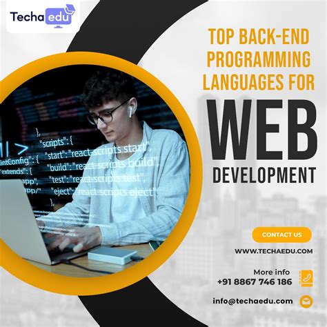 Top Back End Programming Languages For Web Development
