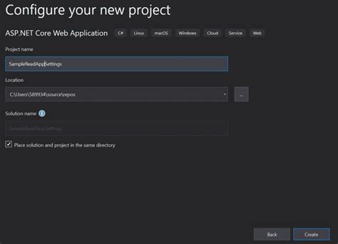 Read Azure App Settings From Net