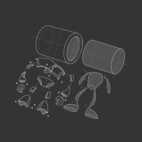 How To Build You Own Robot On Behance