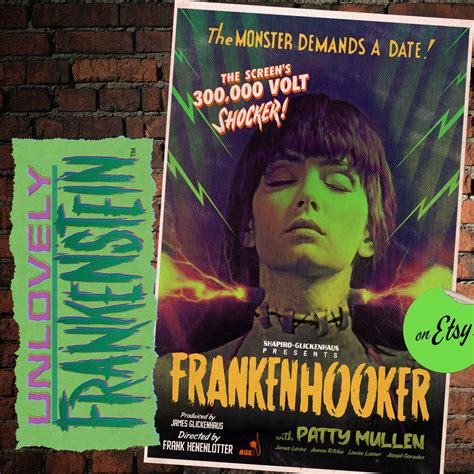 Frankenhooker As A Universal Monsters Movie 11x17 Print Etsy