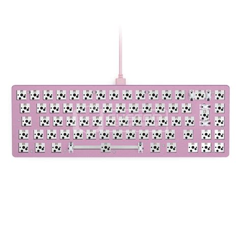 Glorious Gmmk 2 Compact Keyboard Barebone Iso Layout Pink Glo