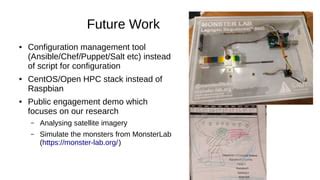 Introducing HPC With A Raspberry Pi Cluster PPT
