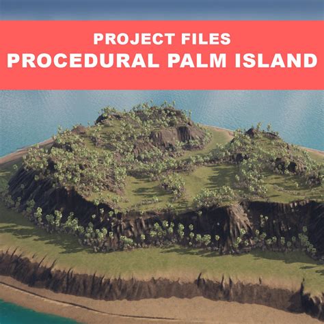 [project files] ue5 open world 9 procedural palm island link in