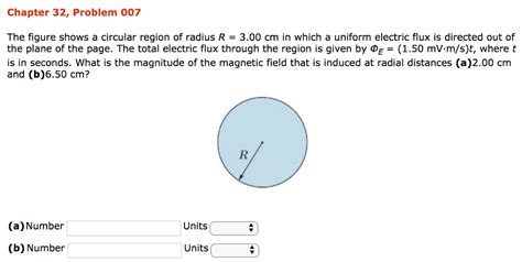 Solved Chapter Problem The Figure Shows A Circular Chegg