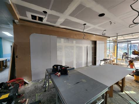 연천고등학교 3x3 멀티비전 설치 사례 스마트교실 비바솔루션