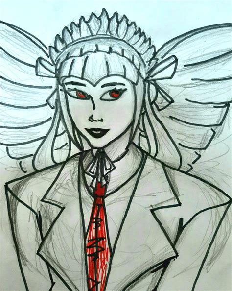 My Little Attempt At Drawing Celeste Rdanganronpa
