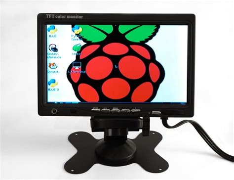 new product ntsc pal television tft display 7 diagonal works with raspberrypi