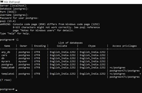 PostgreSQL List Databases DatabaseFAQs Com