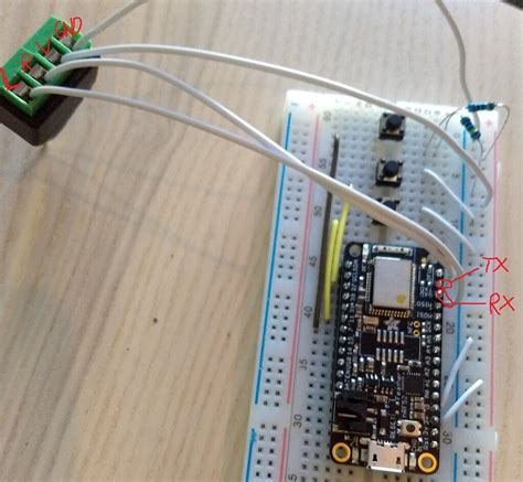 problems communicating between microcontroller and micrometer project
