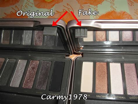 Naked 2 Di Urban Decay Original Vs Fake Confronto Tra L Originale E