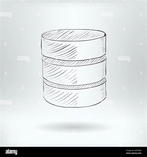Symbol Of Big Data Server Database Icon Concept Vector Illustration Stock Vector Image And Art