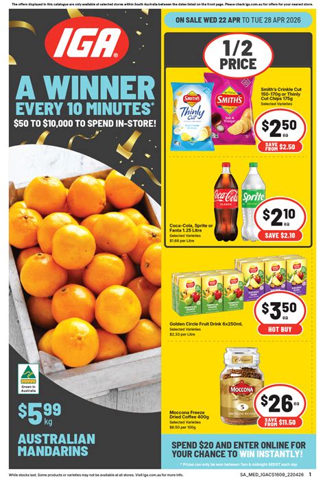 Iga Catalogue April 22 28 2026 Sa Medium Catalogue Au